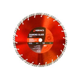 Abracs Diamond Blade PRO For General Construction Materials - 300 x 10 ...