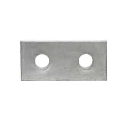 Flat Plate 2 Hole Bracket 40 X 84 HDG